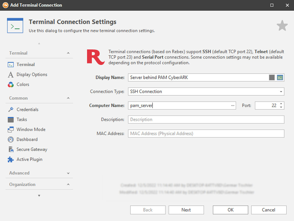 Integrating CyberArk with Royal TS/X - Royal TS (for Windows) - Royal Apps