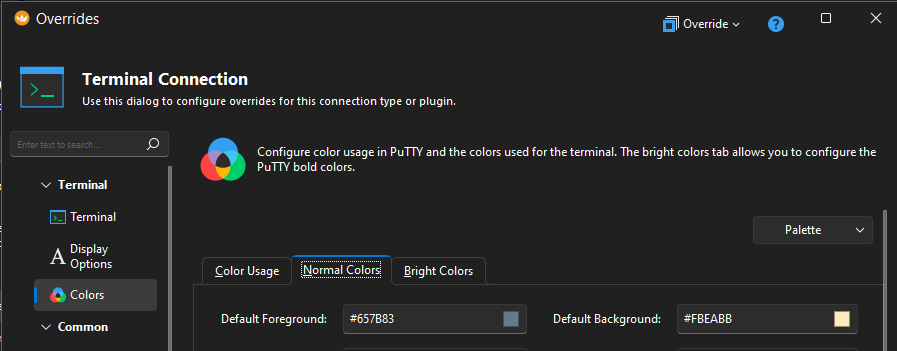 Change terminal connection to use Putty - Royal TS (for Windows ...